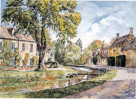 Lower Slaughter – Britain in Print